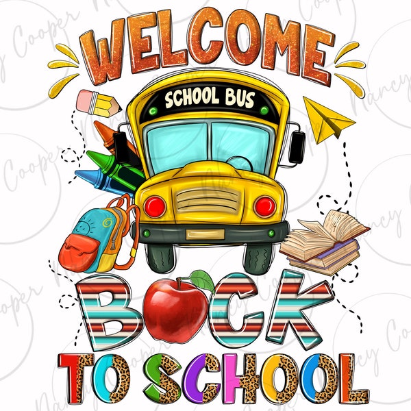 Welcome Back Bus Drivers Png - Etsy