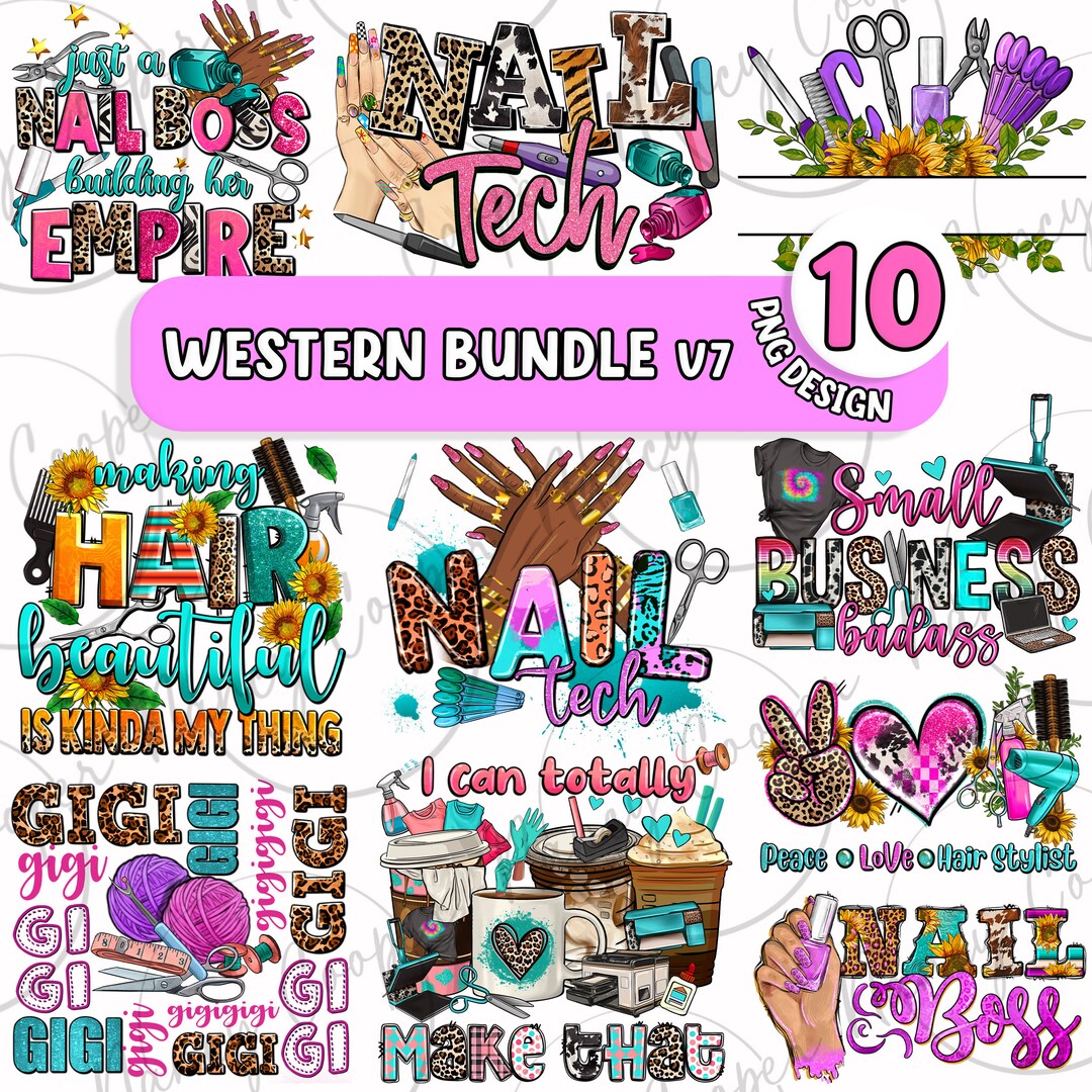 Western Bundle V7 Png Sublimation Design Download, Western Png, Western ...
