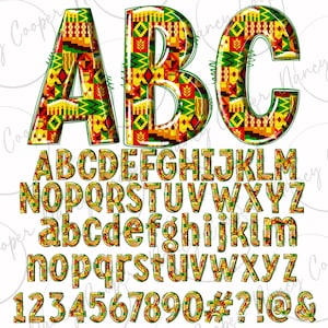 Juneteenth Alphabet Bundle Png, Juneteenth Png, Juneteenth Doodle ...
