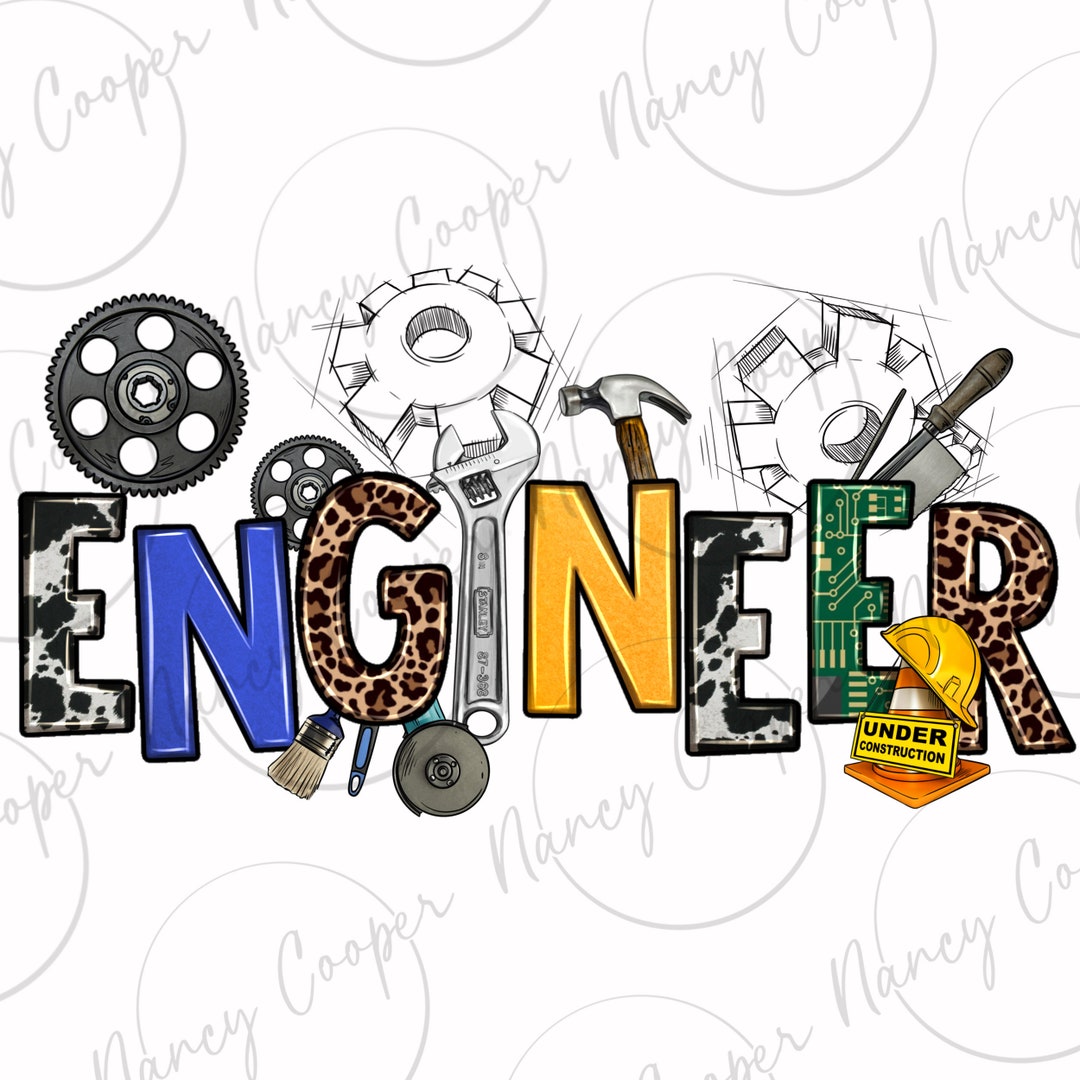 Engineer Png Sublimation Design Download, Western Engineer Png ...