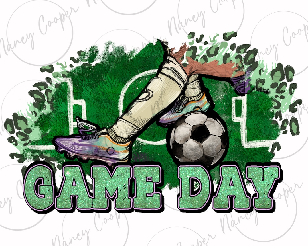 Game Day Soccer Png Sublimation Design Download, Soccer Png, Game Day ...