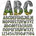 Safari Alphabet Bundle Png, Western Alphabet Png, Western Doodle ...