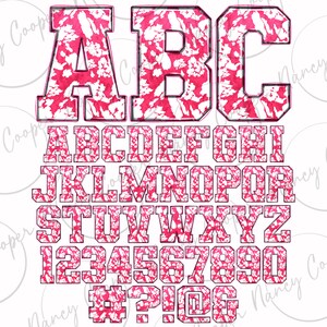 Cowgirl Alphabet Png Files Bundle, Cowgirl Doodle Letters Png, Western ...