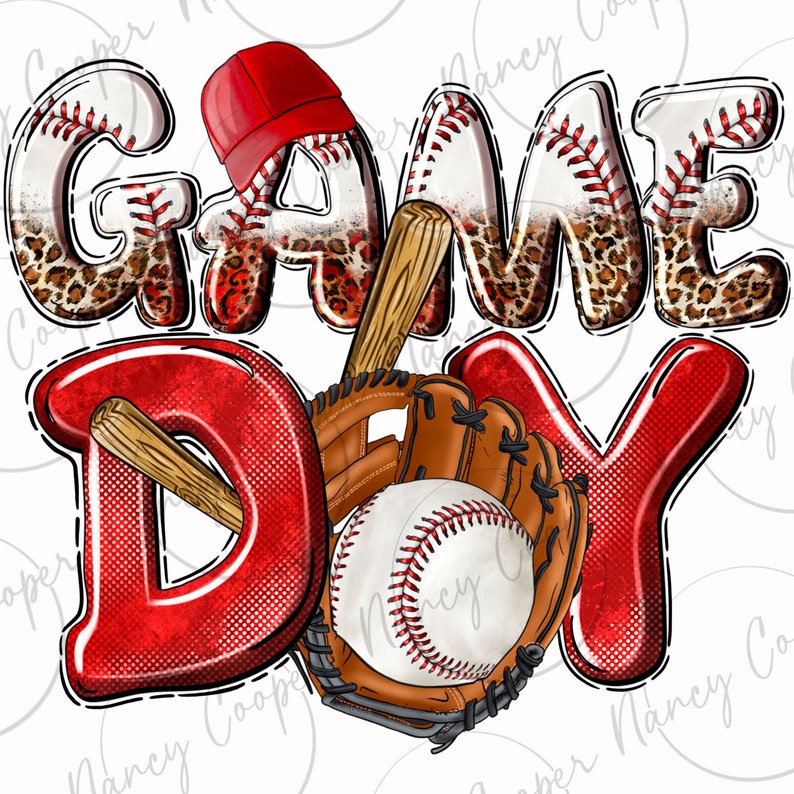 Game Day Baseball Png Sublimation Design Download Baseball - Etsy