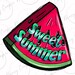 Sweet Summer Watermelon Png Sublimation Design Download, Hello Summer ...