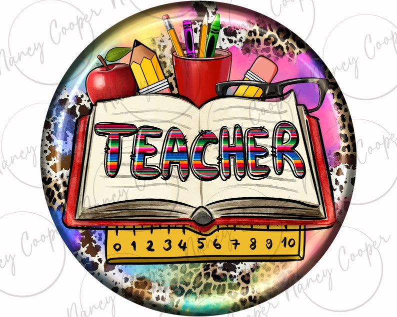 Teacher School Car Coaster Png Bundle Sublimation Design Download ...