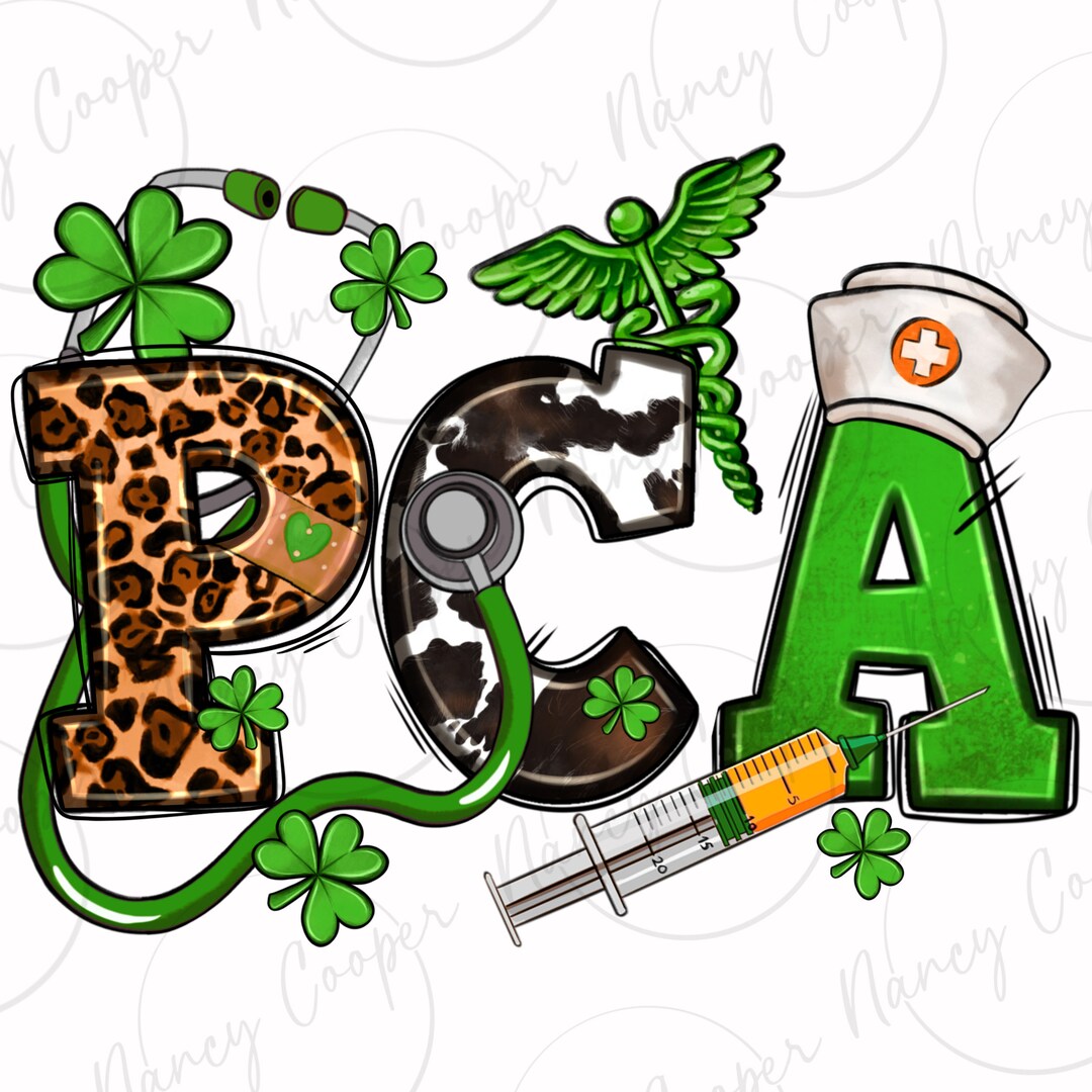 St. Patrick's Day PCA Patient Care Assistant Png, Happy St. Patrick's ...