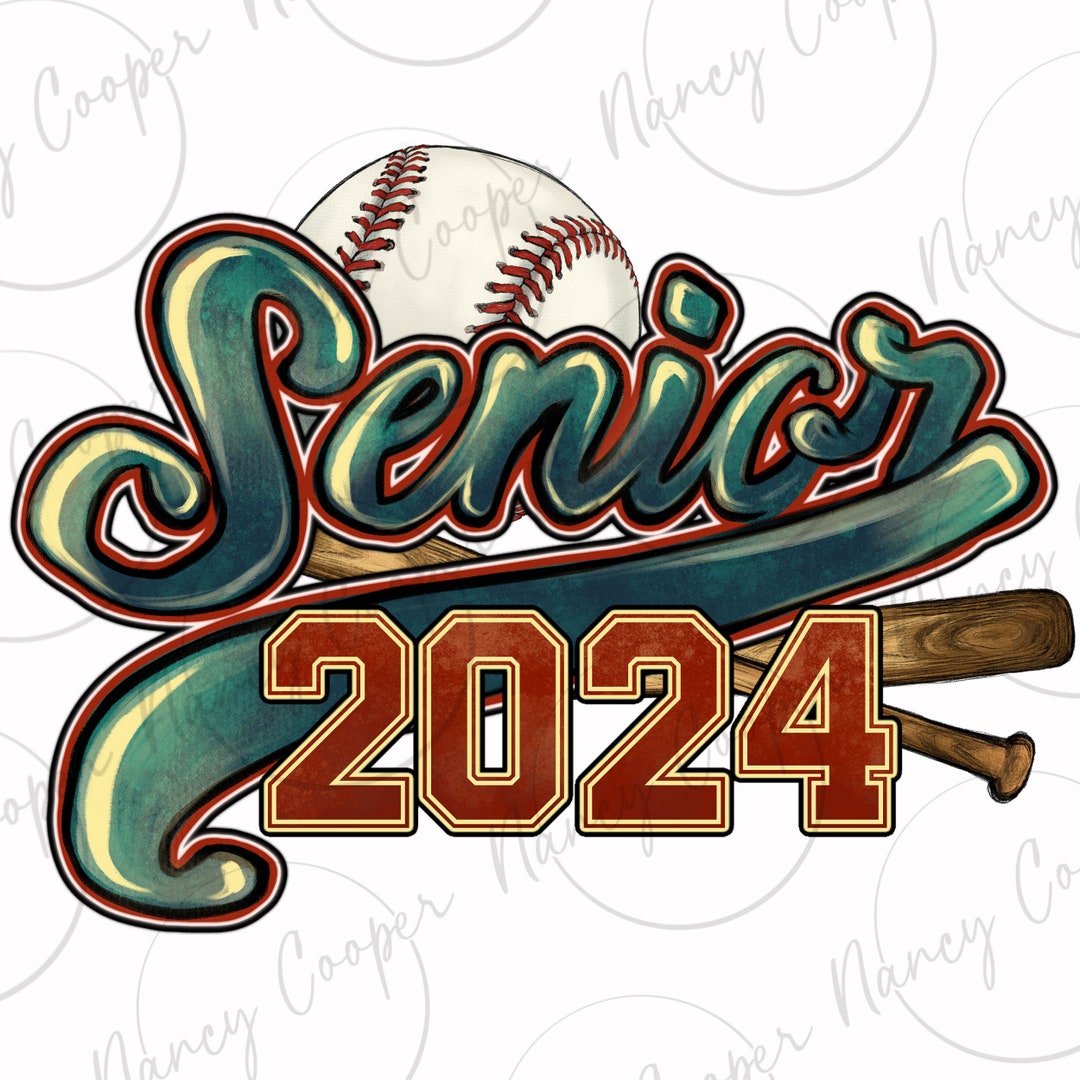 Senior 2024 Baseball Png Sublimation Design Download, Baseball Png ...