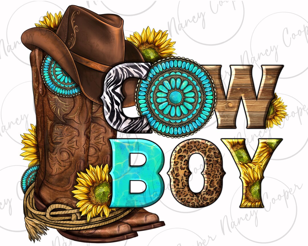 Western Cowboy Png Sublimation Design Download, Cowboy Png, Rodeo Life ...