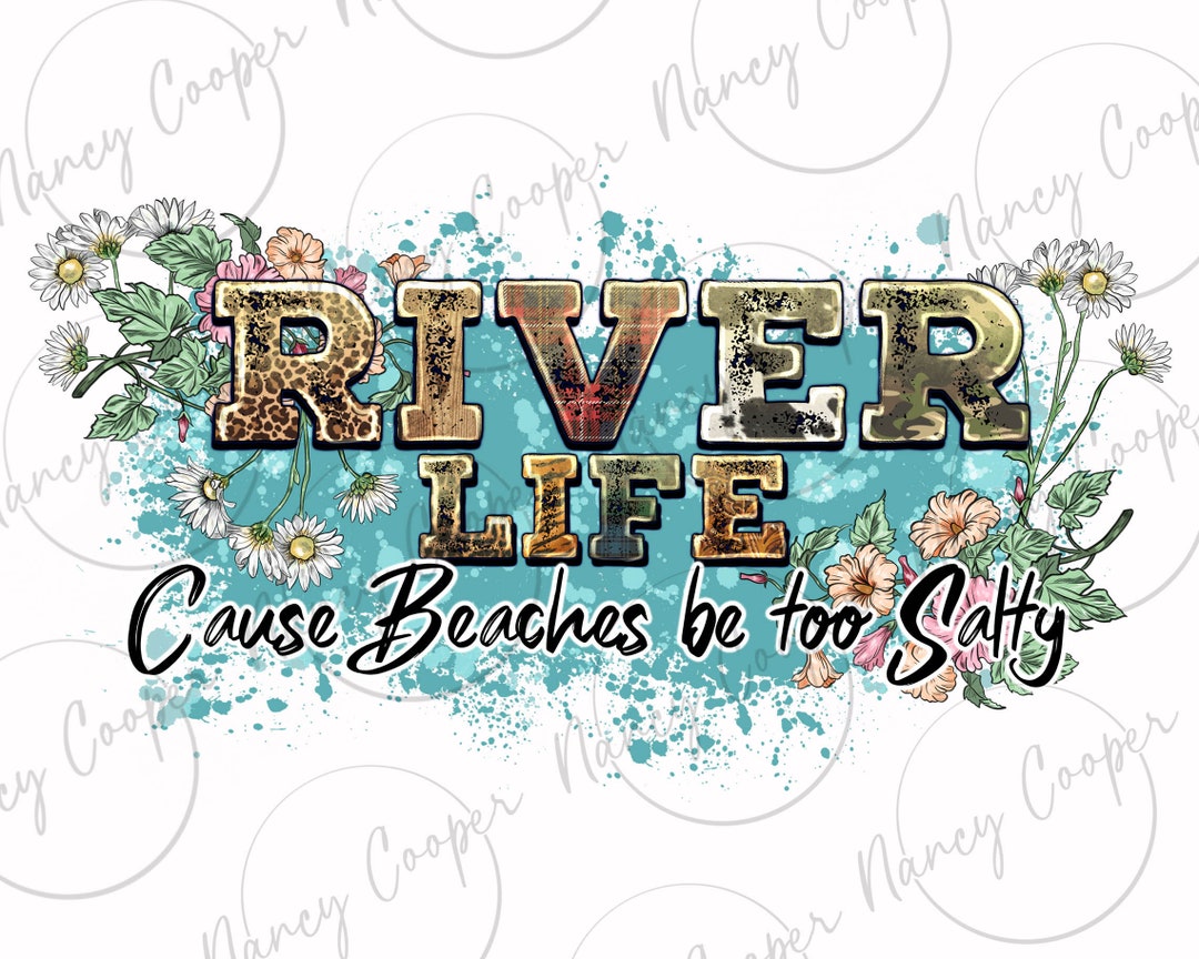 River Life Png Sublimation Design Download, Western River Png, River ...