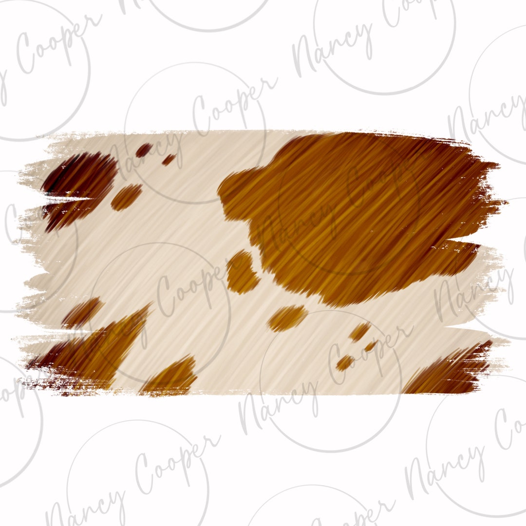 Cowhide Light Brown Png Sublimation Design Download, Cowhide Pattern ...