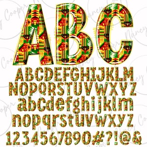 Juneteenth Alphabet Bundle Png, Juneteenth Png, Juneteenth Doodle ...