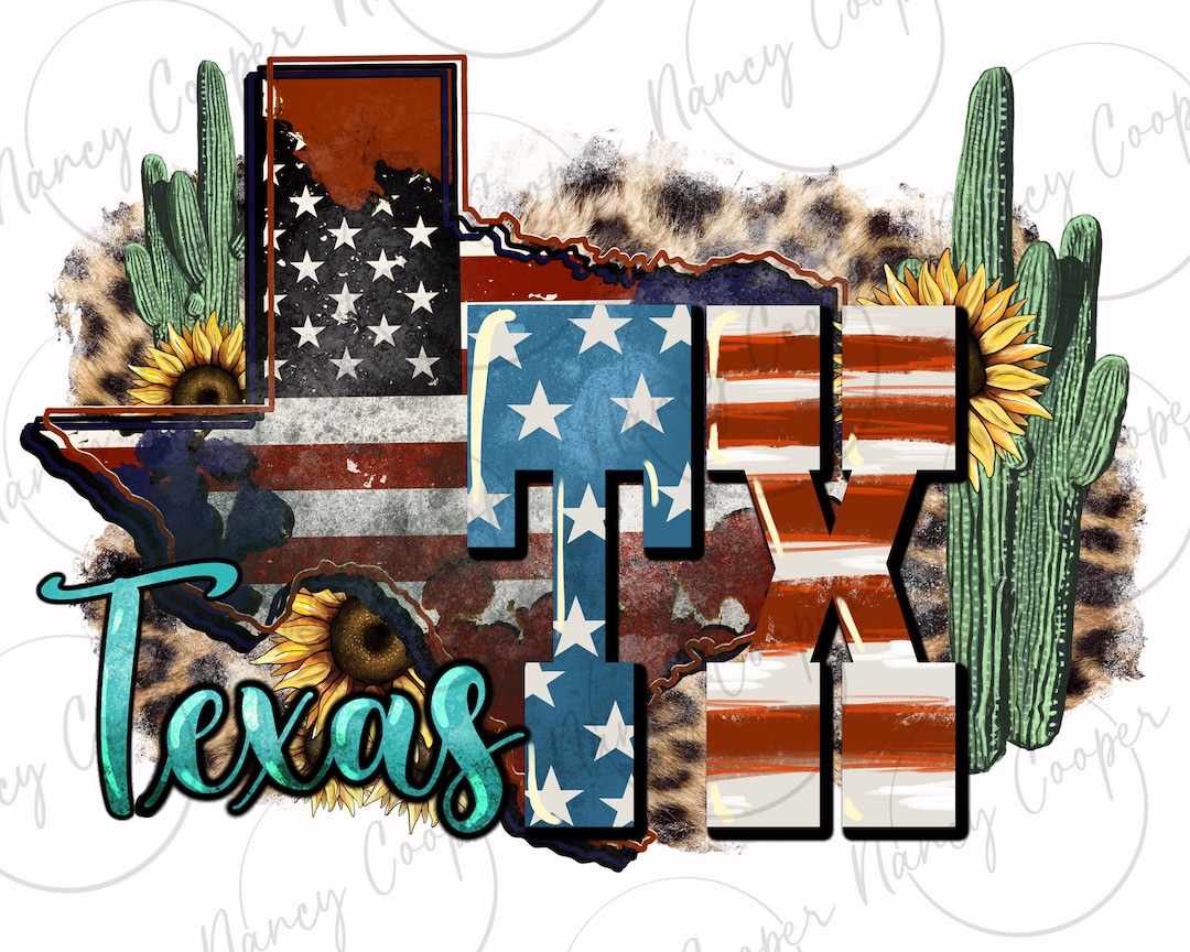 TX Texas Png Sublimation Design Download, USA Texas Png, Texas Png ...