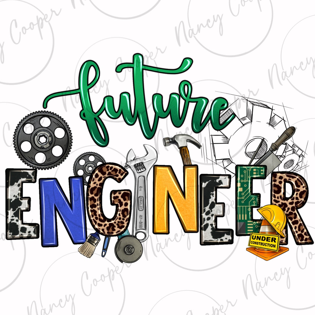 Future Engineer Png Sublimation Design Download, Western Engineer Png ...