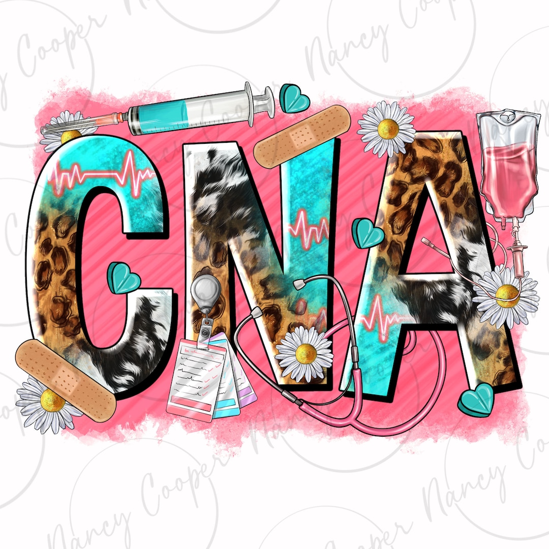Nurse CNA Png Sublimation Design Download, Nurse Life Png, Nursing Png ...