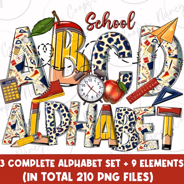 Alphabet Wall Letters - Etsy