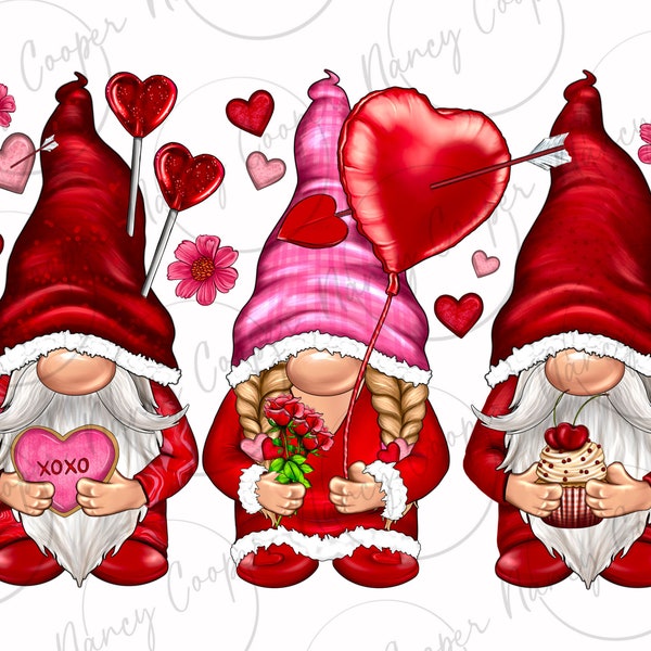 Gnomes Valentine - Etsy