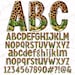 Safari Alphabet Bundle Png, Western Alphabet Png, Western Doodle ...