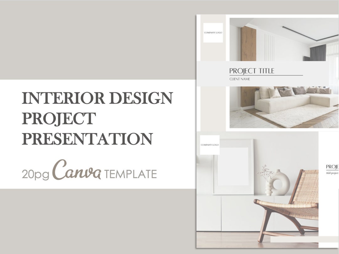 Interior Design Project Presentation | Client Proposal Template ...