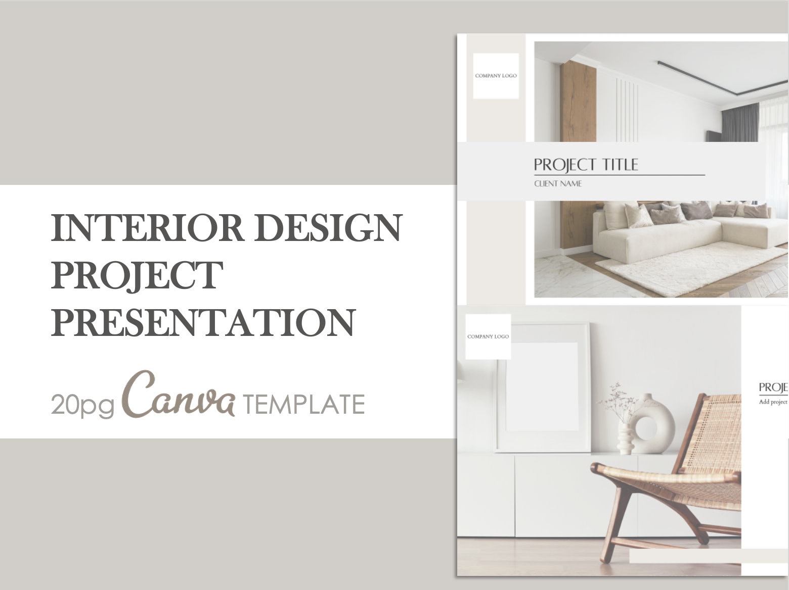 Interior Design Project Presentation | Client Proposal Template ...