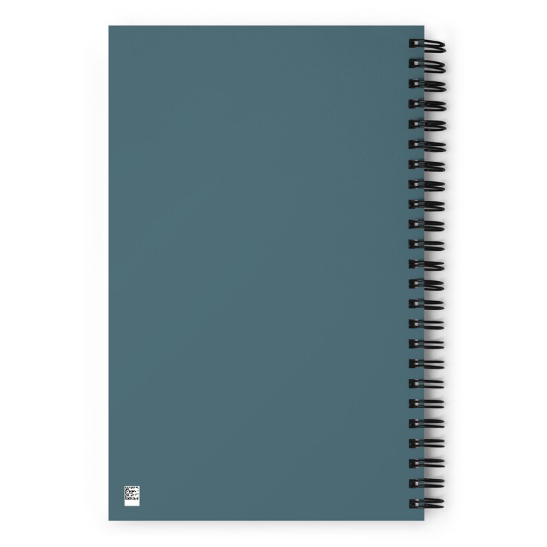 Floor Plan Blueprint Design Cover Spiral Notebook | Dotted Notebook for ...