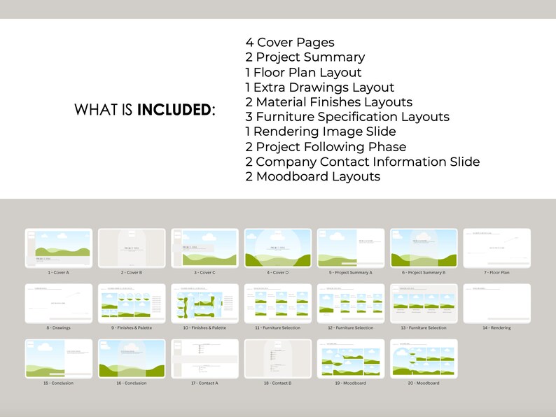 Interior Design Project Presentation | Client Proposal Template ...