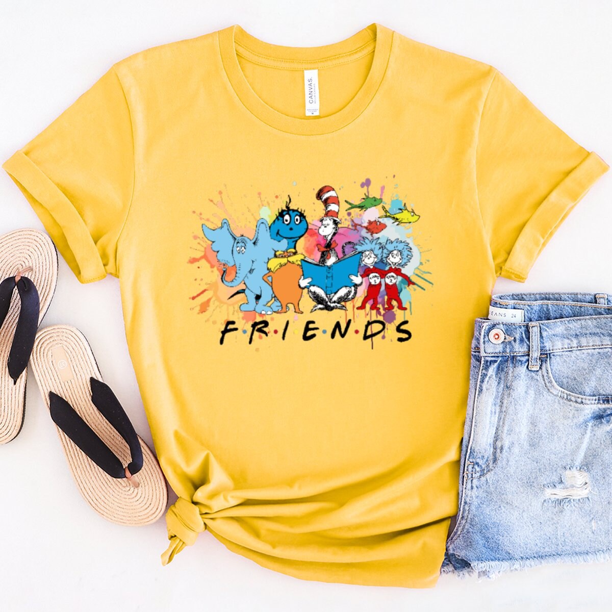 Dr. Seuss Inspired Cat in the Hat Tee - Perfect Shirt for Reading ...