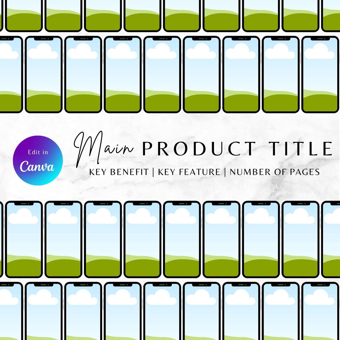120+ Editable Canva Mockup Templates | Digital Product Mockup Bundle ...