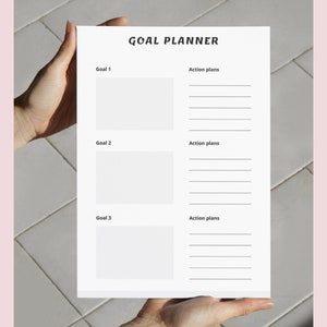 Minimalistic Hobby Tracker Printable Hobby Tracker Dream - Etsy