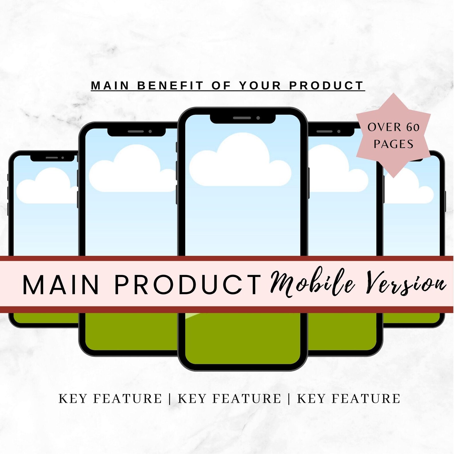 120+ Editable Canva Mockup Templates | Digital Product Mockup Bundle ...