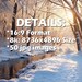 50 Winter Snow Themed Backdrops, Digital Photography Bundle of Outside ...