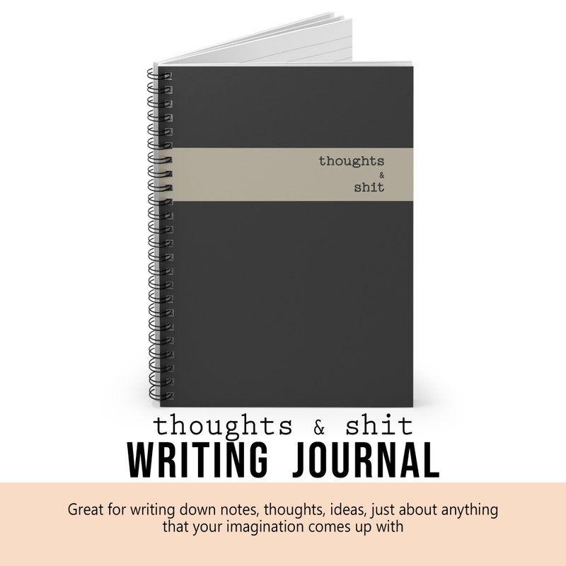 Thoughts Notebook - Etsy