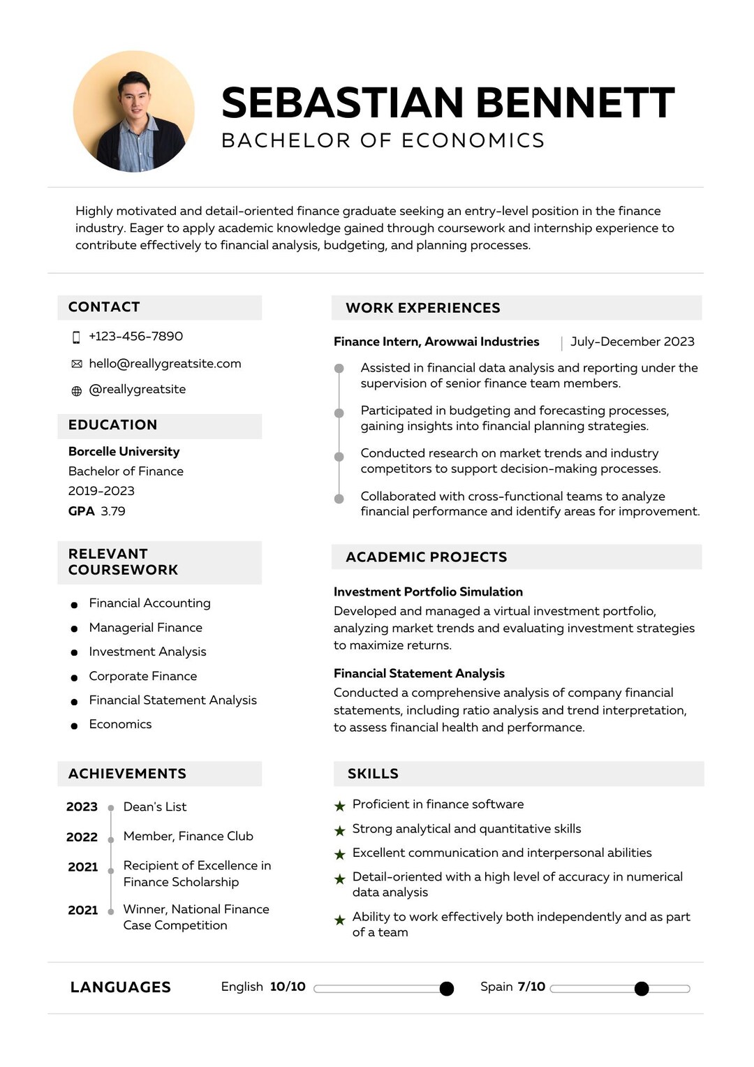 Corporate Resume Template | Professional CV Design | Editable Office ...