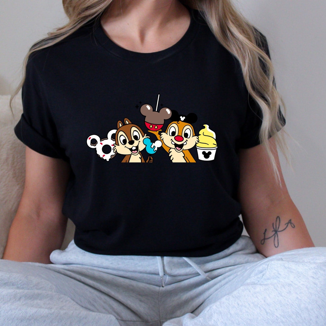 Chip N Dale Shirt Disney Character Shirt Chip and Dale - Etsy