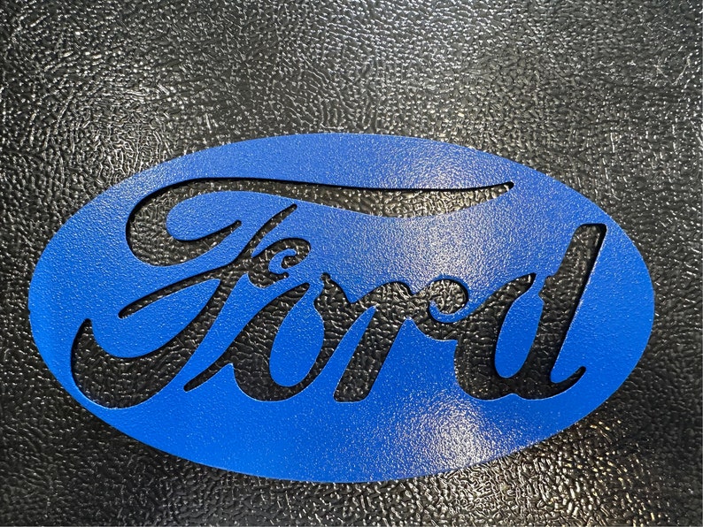 Metal Ford Logo Sign - Etsy Canada
