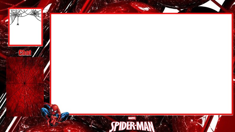 Spiderman Overlay - Etsy