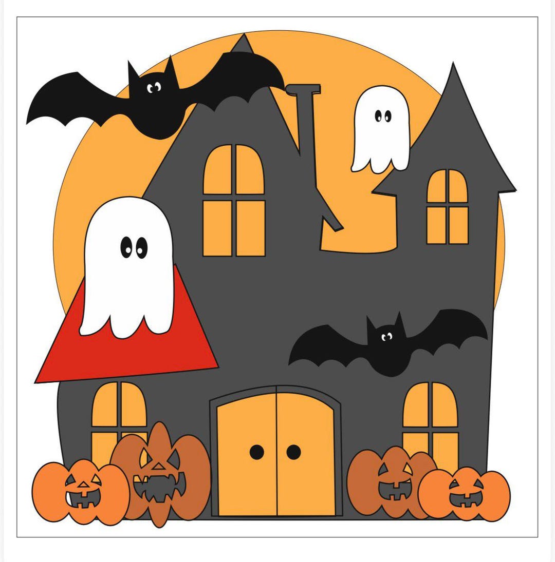 PDF Halloween Felt Book Page Template Digital Download - Etsy