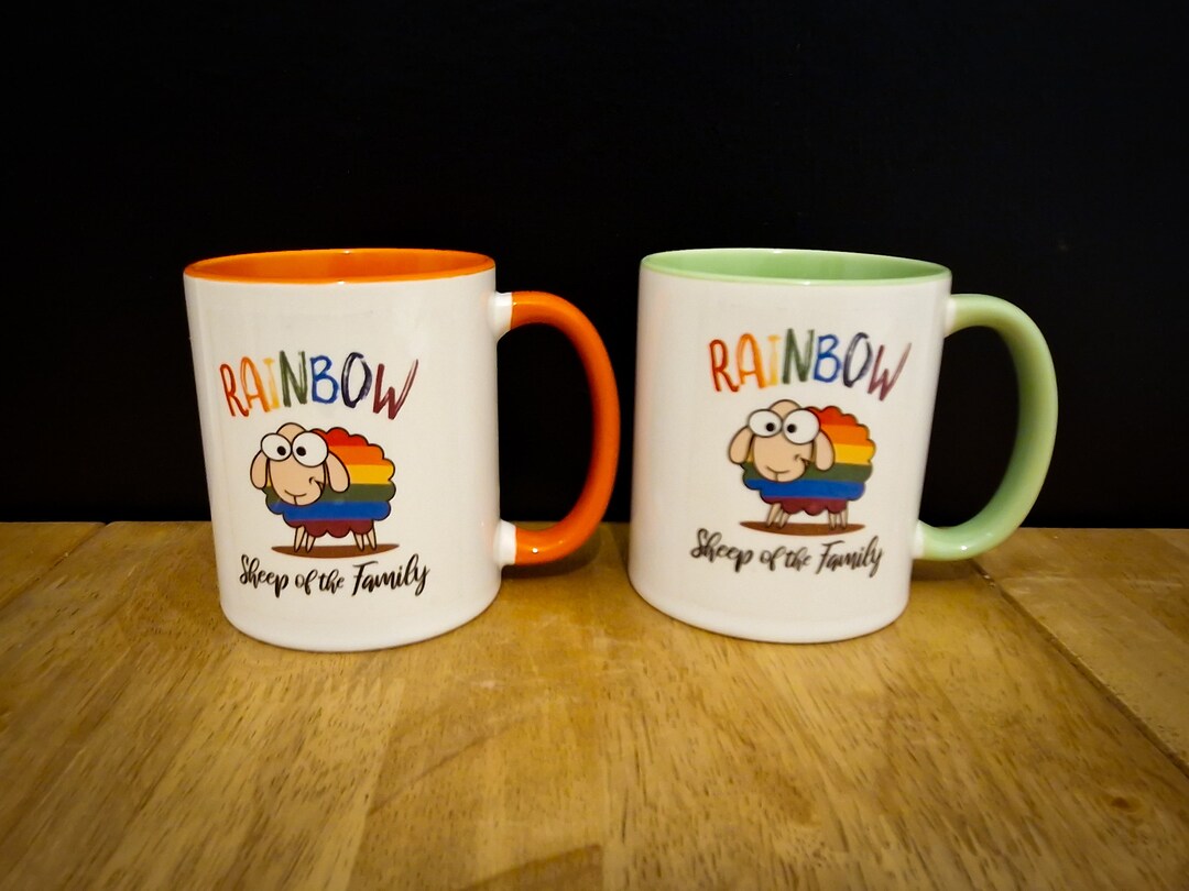 Novelty LGBT Tea & Coffee Lover Gift for Gay Pride Rainbow Cute LGBTQ ...