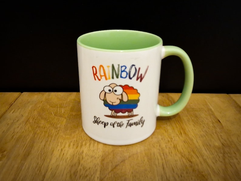 Novelty LGBT Tea & Coffee Lover Gift for Gay Pride Rainbow Cute LGBTQ ...