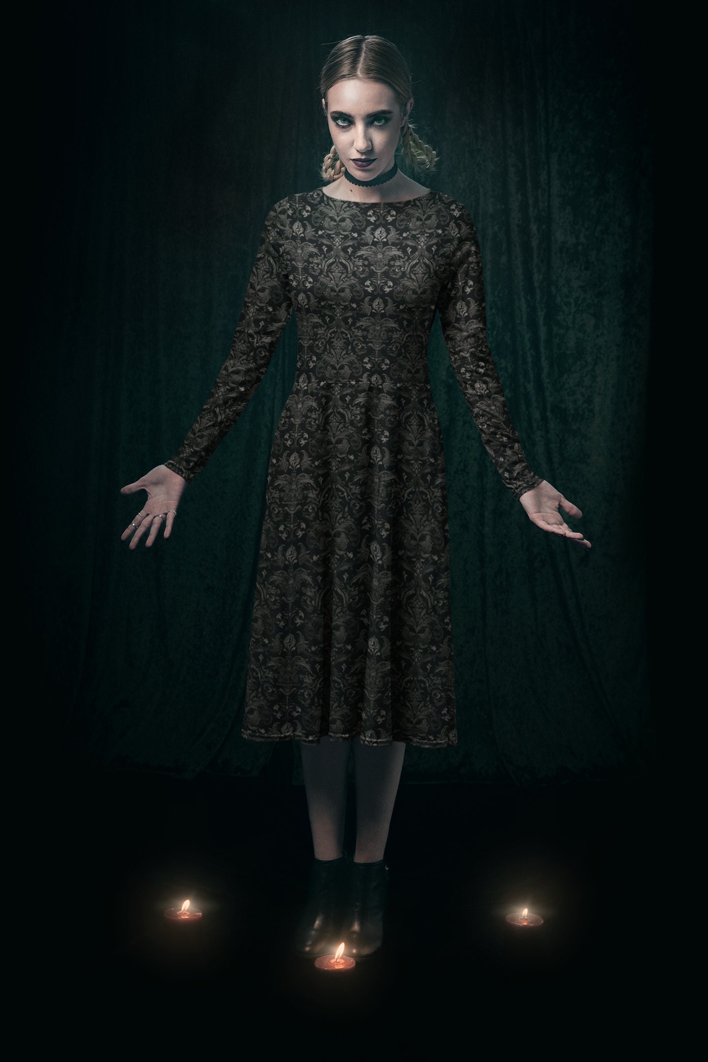 Goth Style Patterns - Dark and Enchanting Designs for Textiles, Print ...