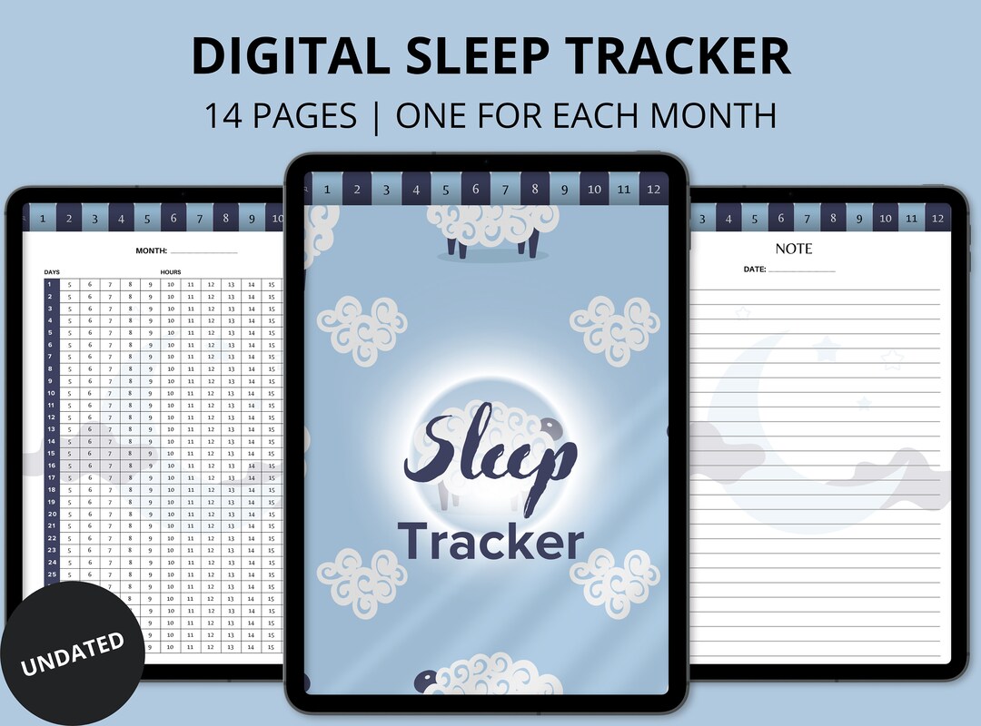 Sleep & Baby Food Tracker Printable Set: Minimalist Planner (digital ...
