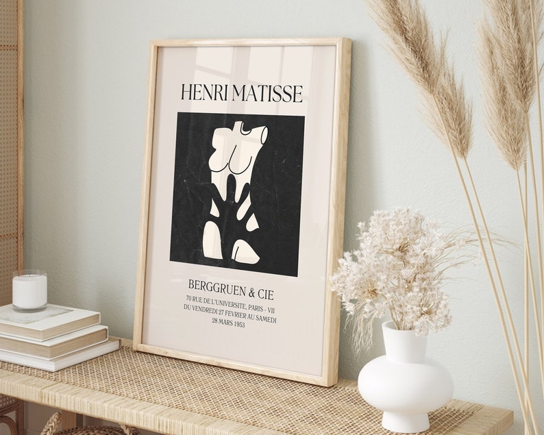 Póster de la exposición Henri Matisse: Láminas de arte renacentista ...