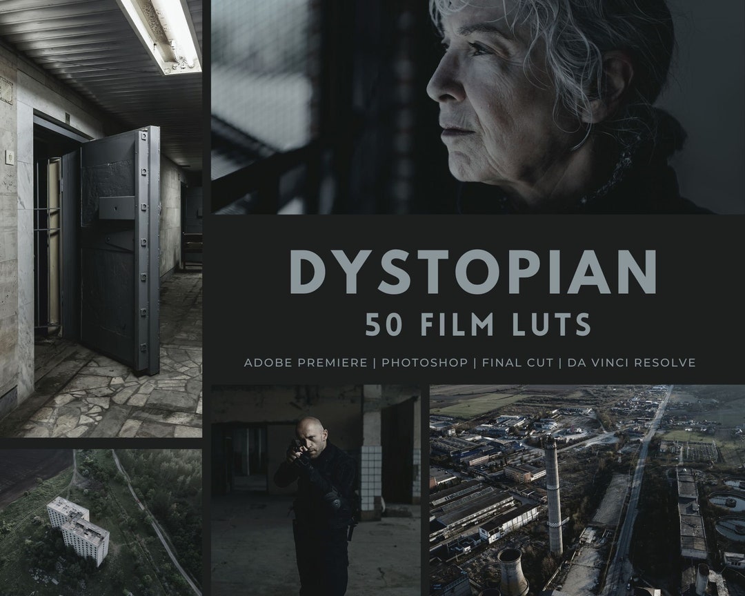 50 DYSTOPIAN Film Luts | Premiere Pro, Color Grading, Video Luts, Video ...