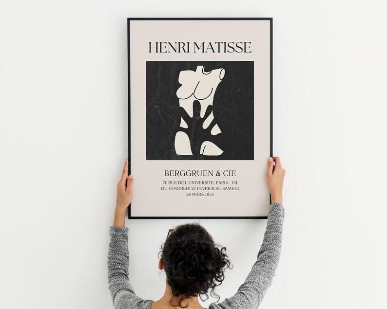 Póster de la exposición Henri Matisse: Láminas de arte renacentista ...