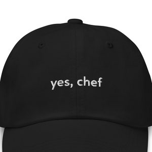 Yes Chef, Behind Chef Hat Inspired by the Bear - Etsy