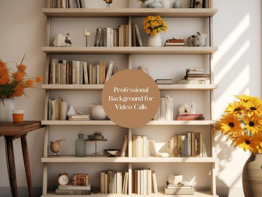 Autumn Vibes: Virtual Call Background With Fall Decor for a Cozy Fall ...