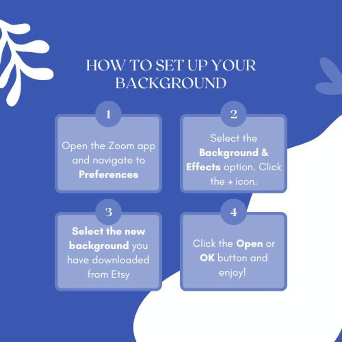 Zoom Background Virtual Call Background, Modern Home - Etsy