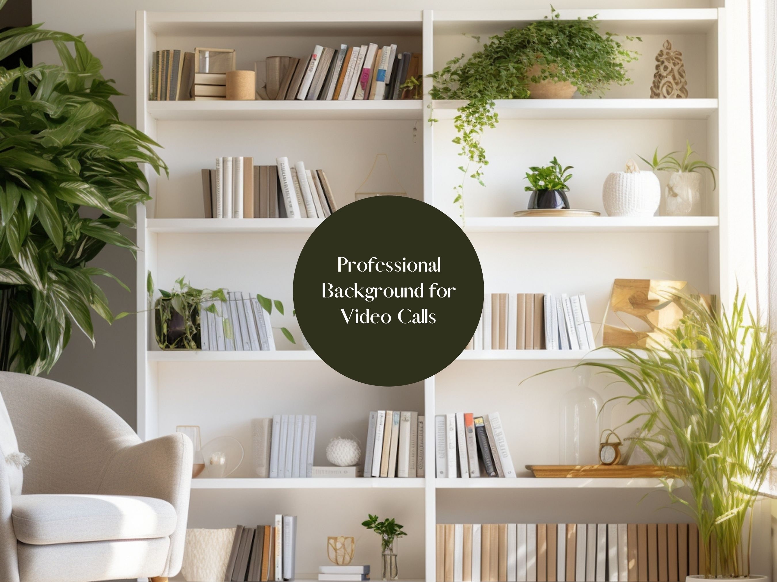 Zoom Background Virtual Call Background Realistic Home - Etsy