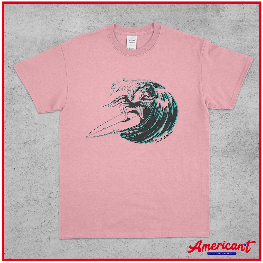 Surf N Weed: Weed, Surf, Surfer, Stoner, Wavy, Buzzy, Funny Shirt, Cool ...