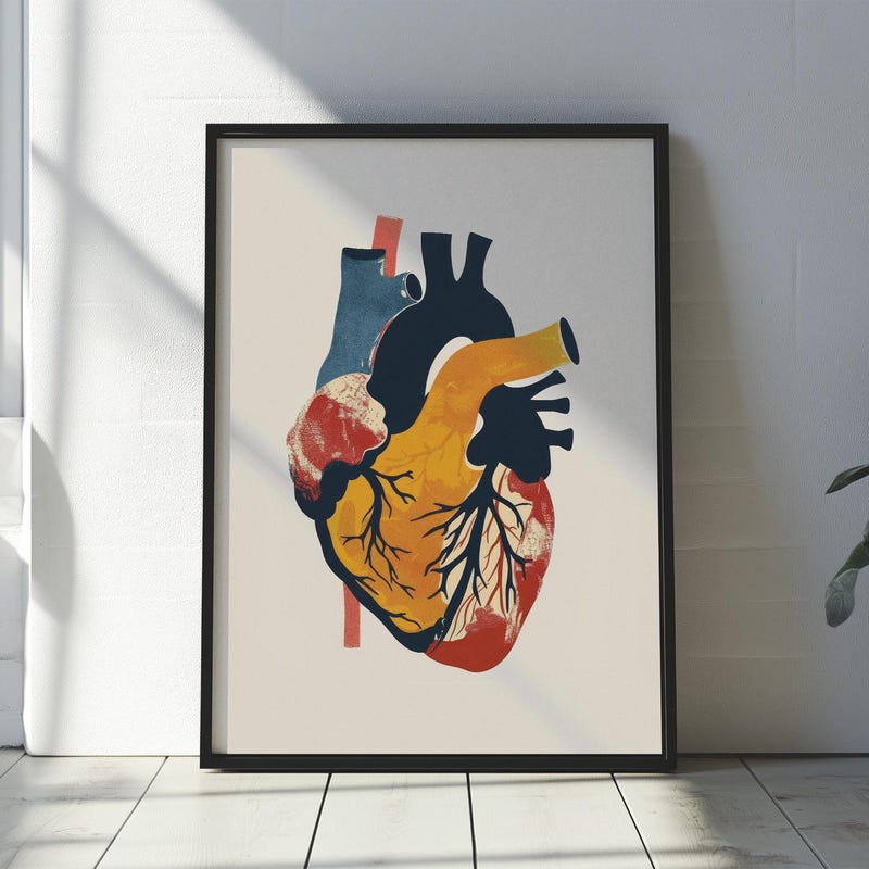 Heart Wall Art - Etsy